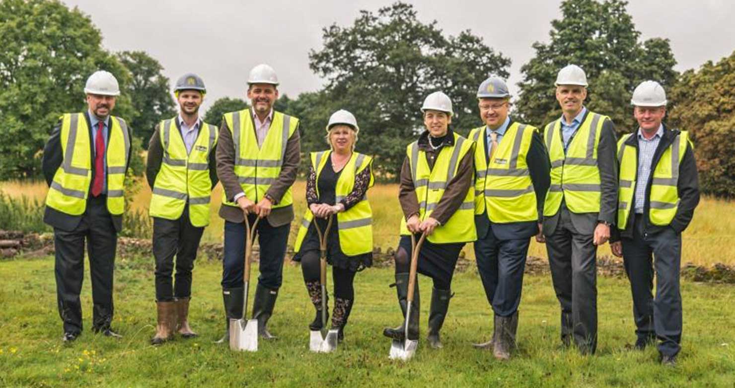 Ground breaking ceremony celebrates birth of new building! | Farm491